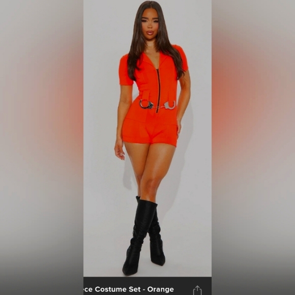 Fashion Nova | Pants & Jumpsuits | Fashionova All Locked Up Costume Set ...